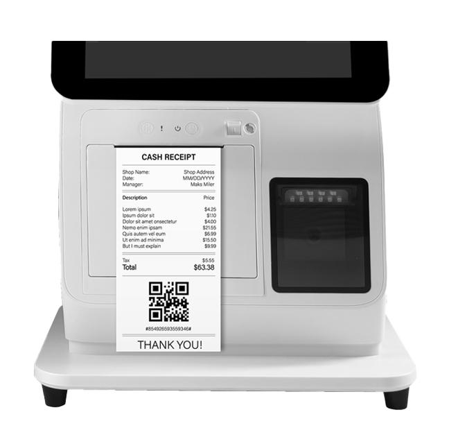 Effortless Payment Kiosk Touchscreen POS Machine ARV SST 15.6